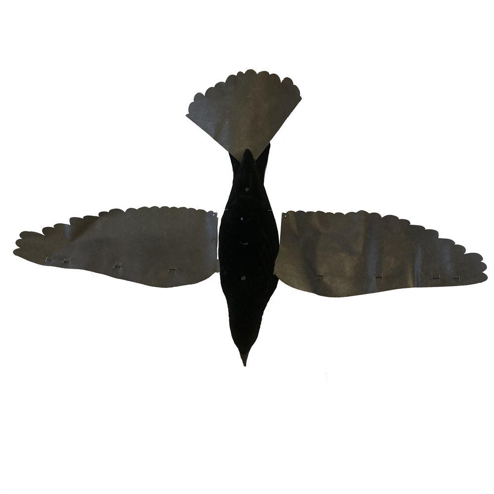 Proflap Crow Decoy for Magnets & Bouncers – A1 DECOY LTD