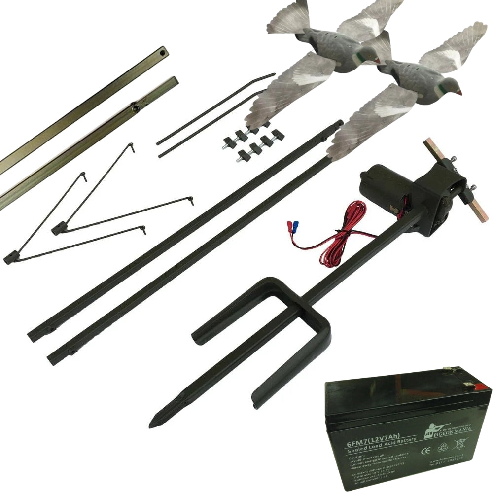 2 Arm Mega Magnet Bundle with Pro Flap Decoys – A1 DECOY LTD