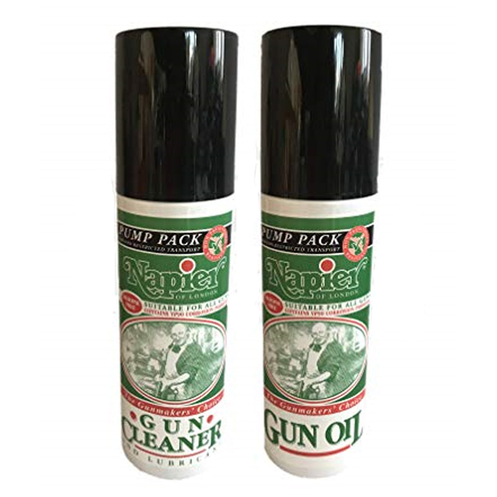 Napier Gun Oil & Gun Cleaner Lubricant Kit with VP90 (Shotgun/Rifle ...